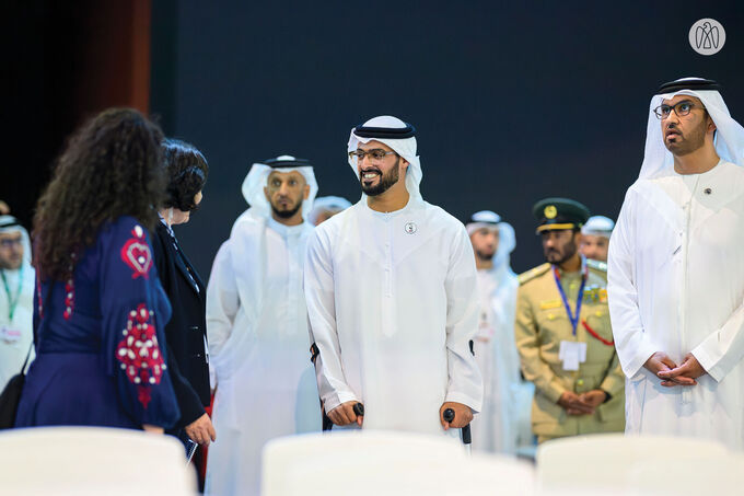 Zayed bin Hamdan bin Zayed visits COP28 site and reviews readiness of facilities and services